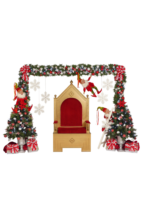 Santa Throne and Displays – Designer Christmas